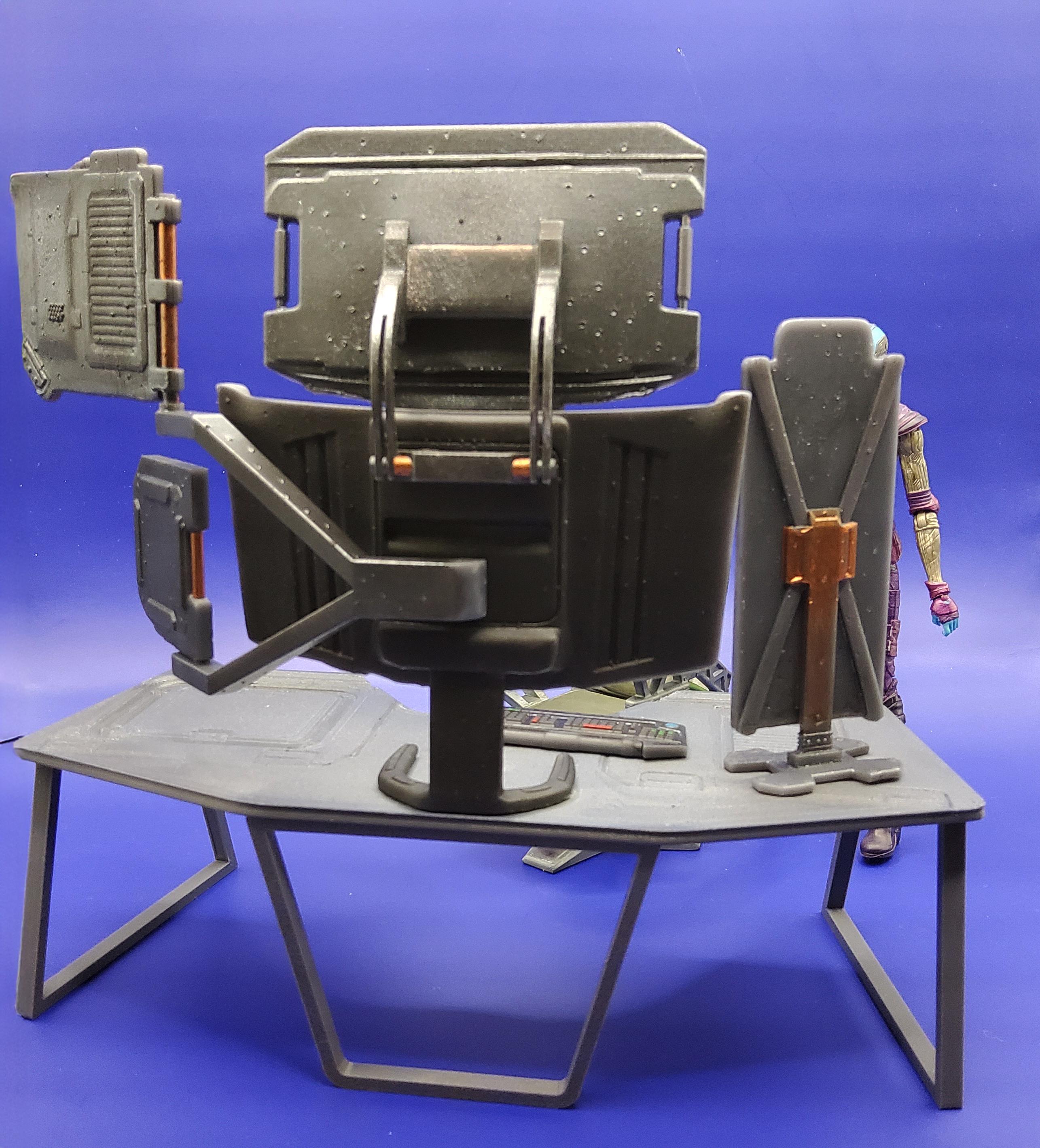 Cyberpunk Workstation 1/12th Scale - Etsy