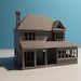 N Scale House 'the Bridgeport' STL Files for 3D Printing Model Train or ...