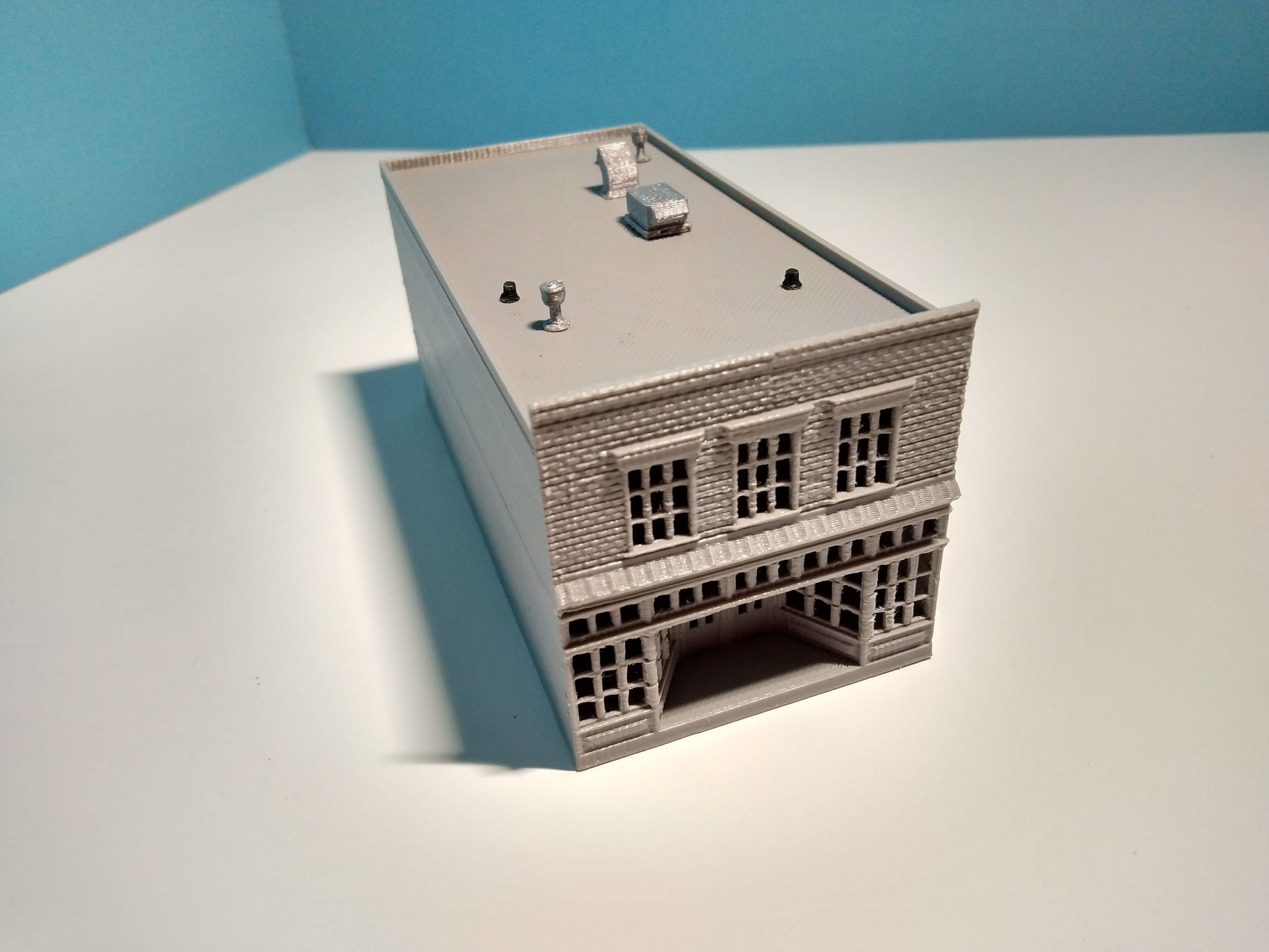 N Scale 'abraham's Store' 3D Printed Model Train or Diorama - Etsy