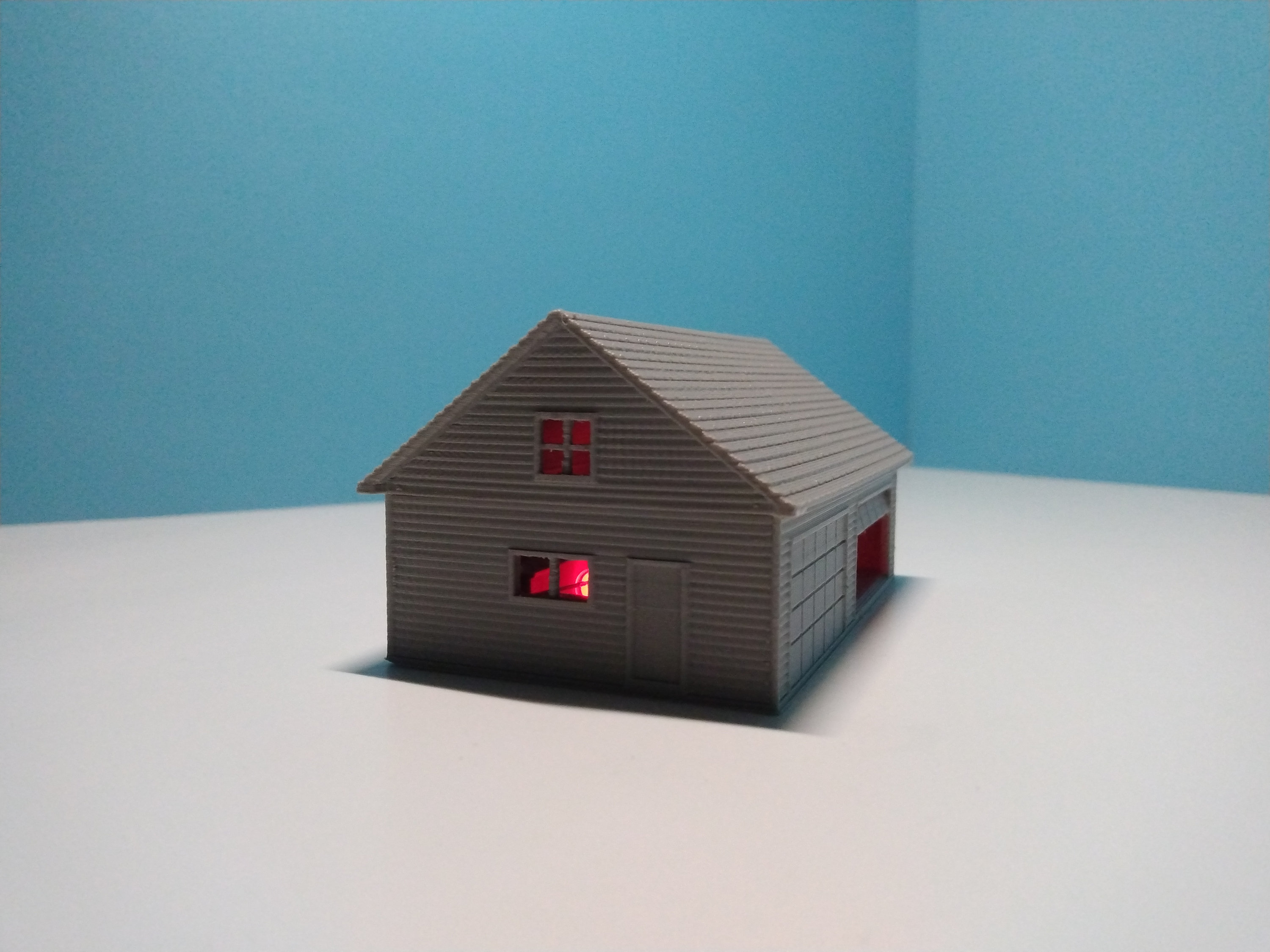 N Scale 4 Car Garage - 3D Printed - Model Train or Diorama - Etsy