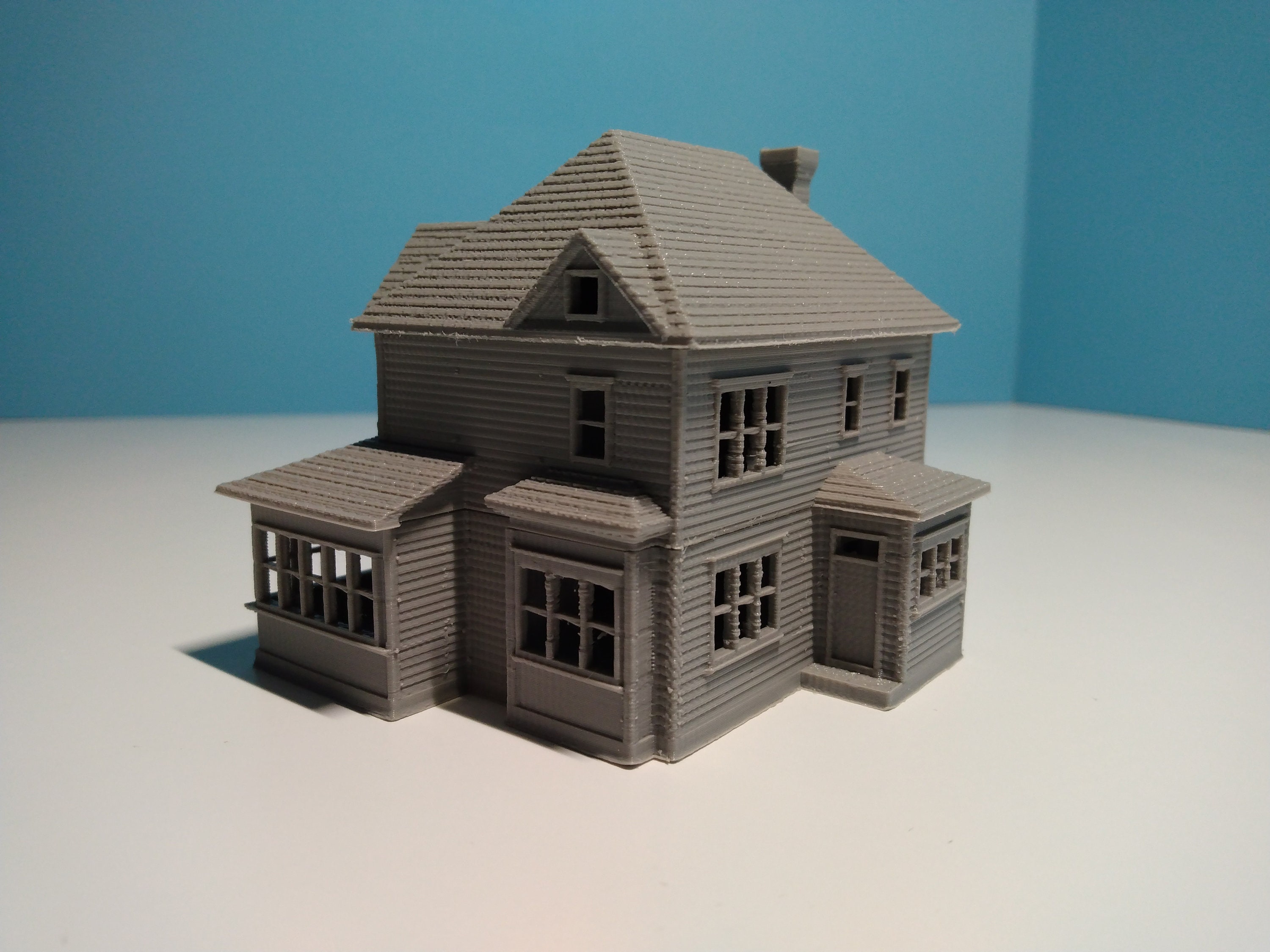 N Scale House 'syracuse I' STL Files for 3D Printing - Etsy Canada