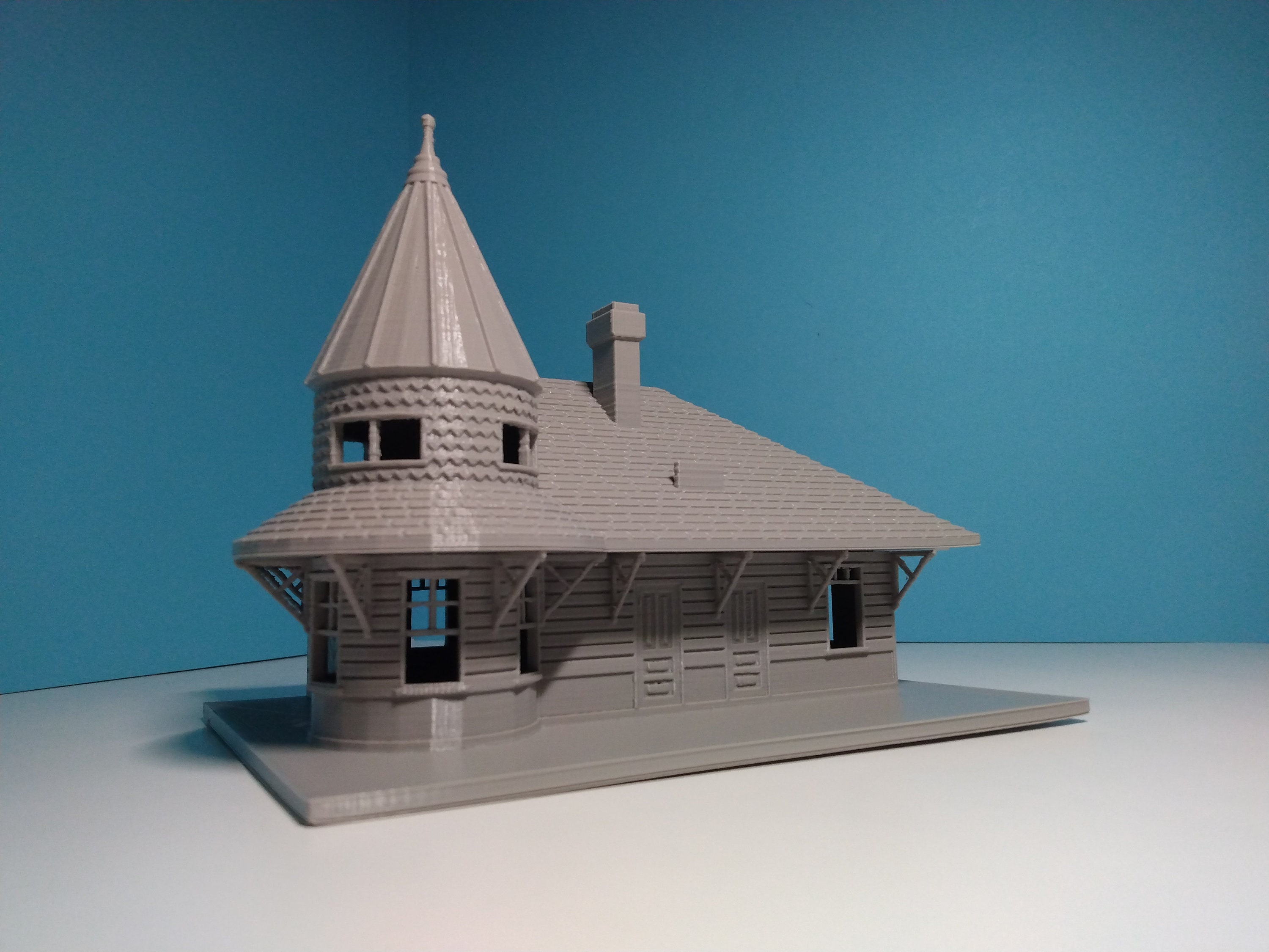 HO Scale Historic 'don Station' 3D Printed Model Train or Diorama - Etsy