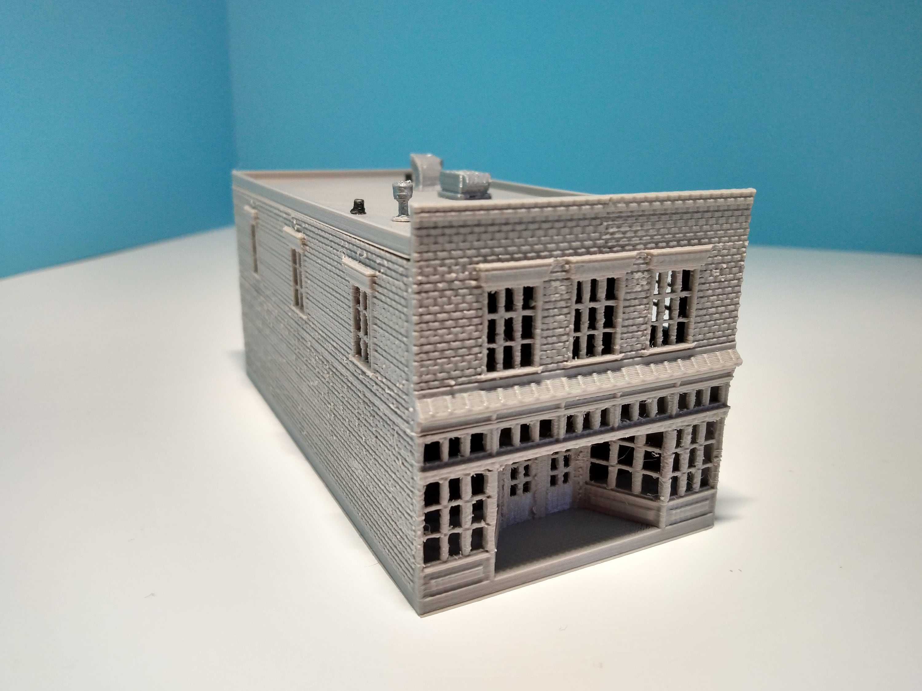 N Scale 'abraham's Store' 3D Printed Model Train or Diorama - Etsy