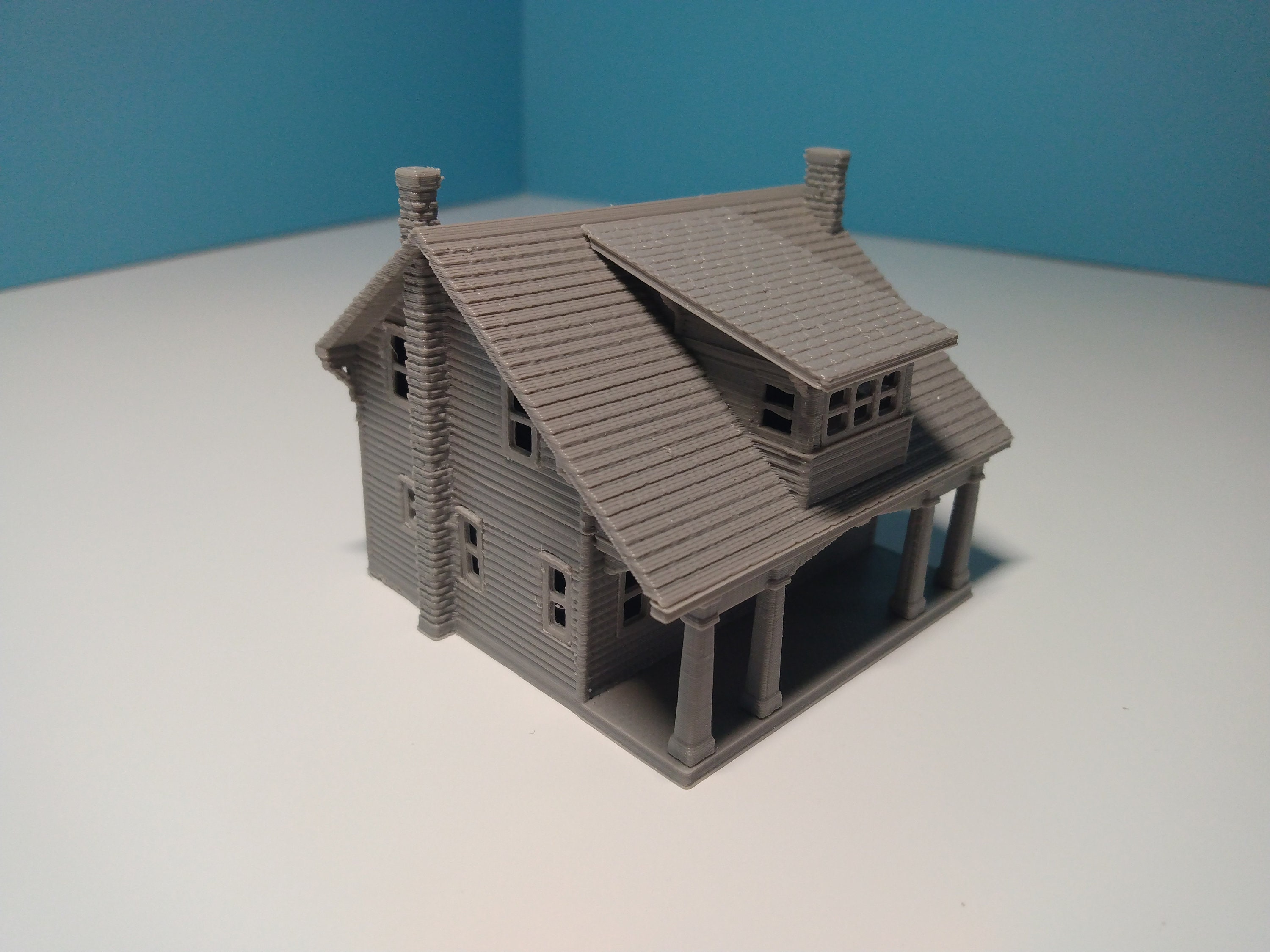 N Scale House 'the Sunbeam' - 3D Printed - Model Train or Diorama - Etsy