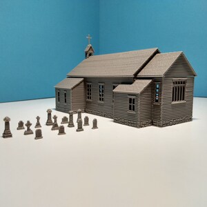 N Scale Historic 'st.james Church' - 3D Printed - Model Train or ...