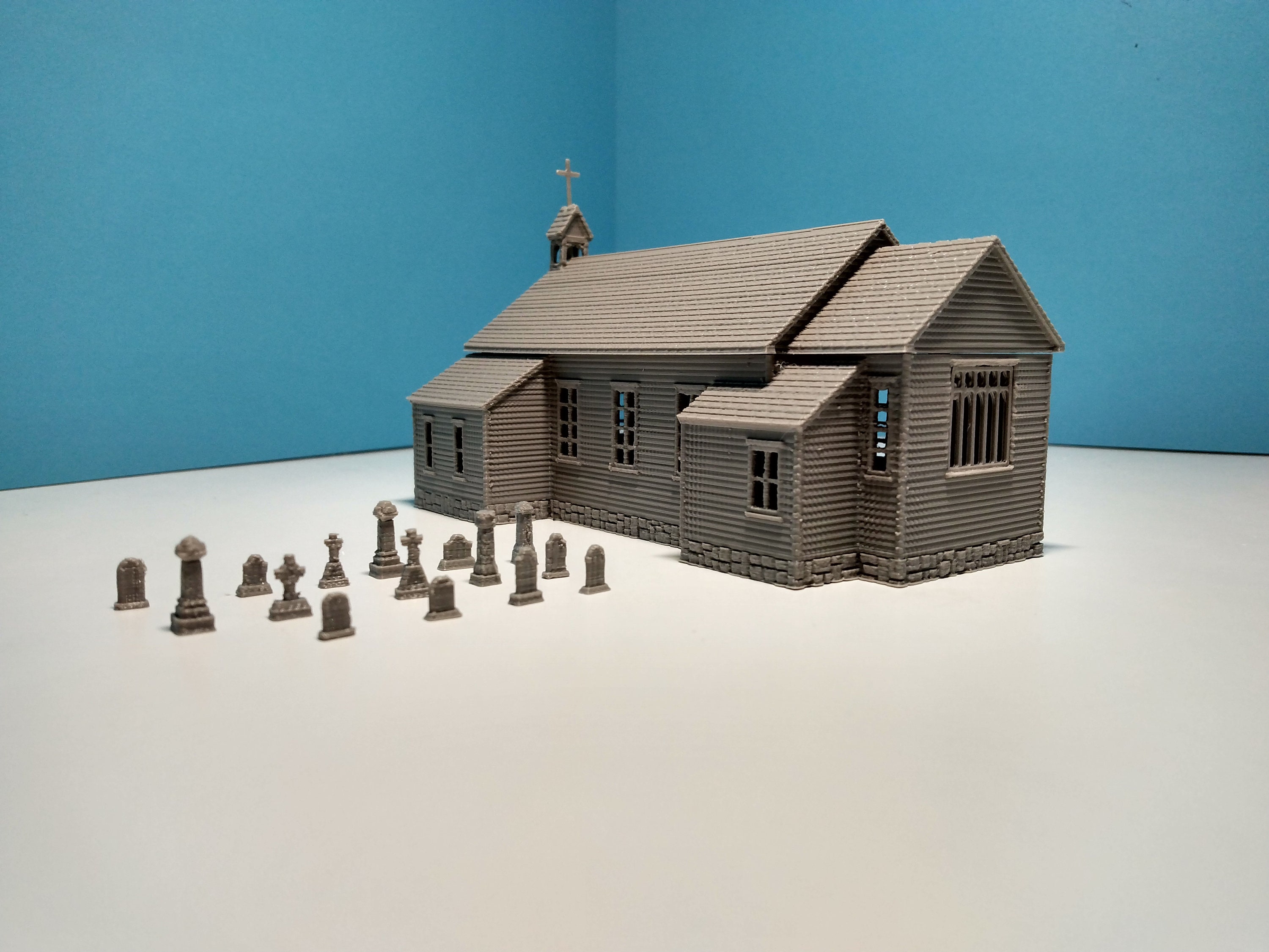N Scale Historic 'st.james Church' - 3D Printed - Model Train or ...