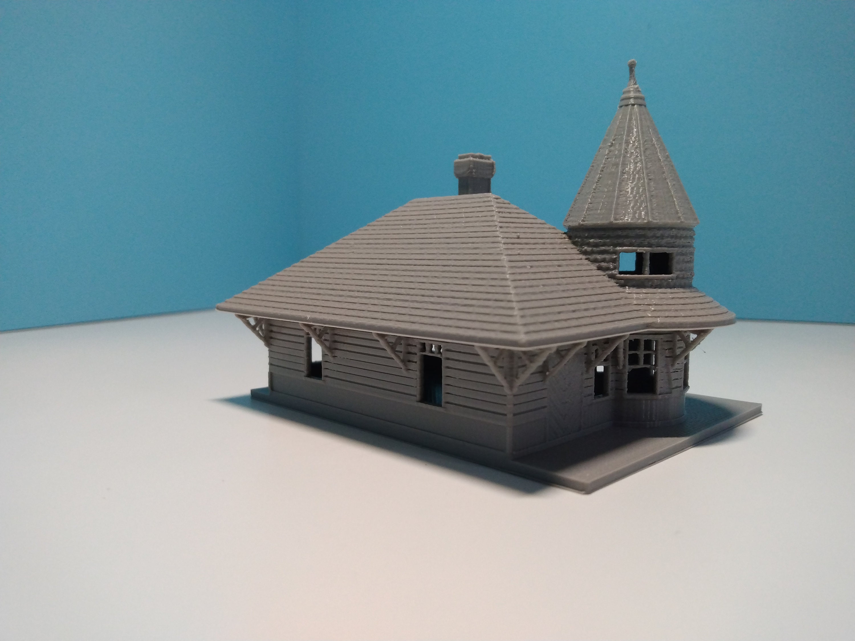 N Scale Historic 'don Station' 3D Printed Model Train or Diorama - Etsy
