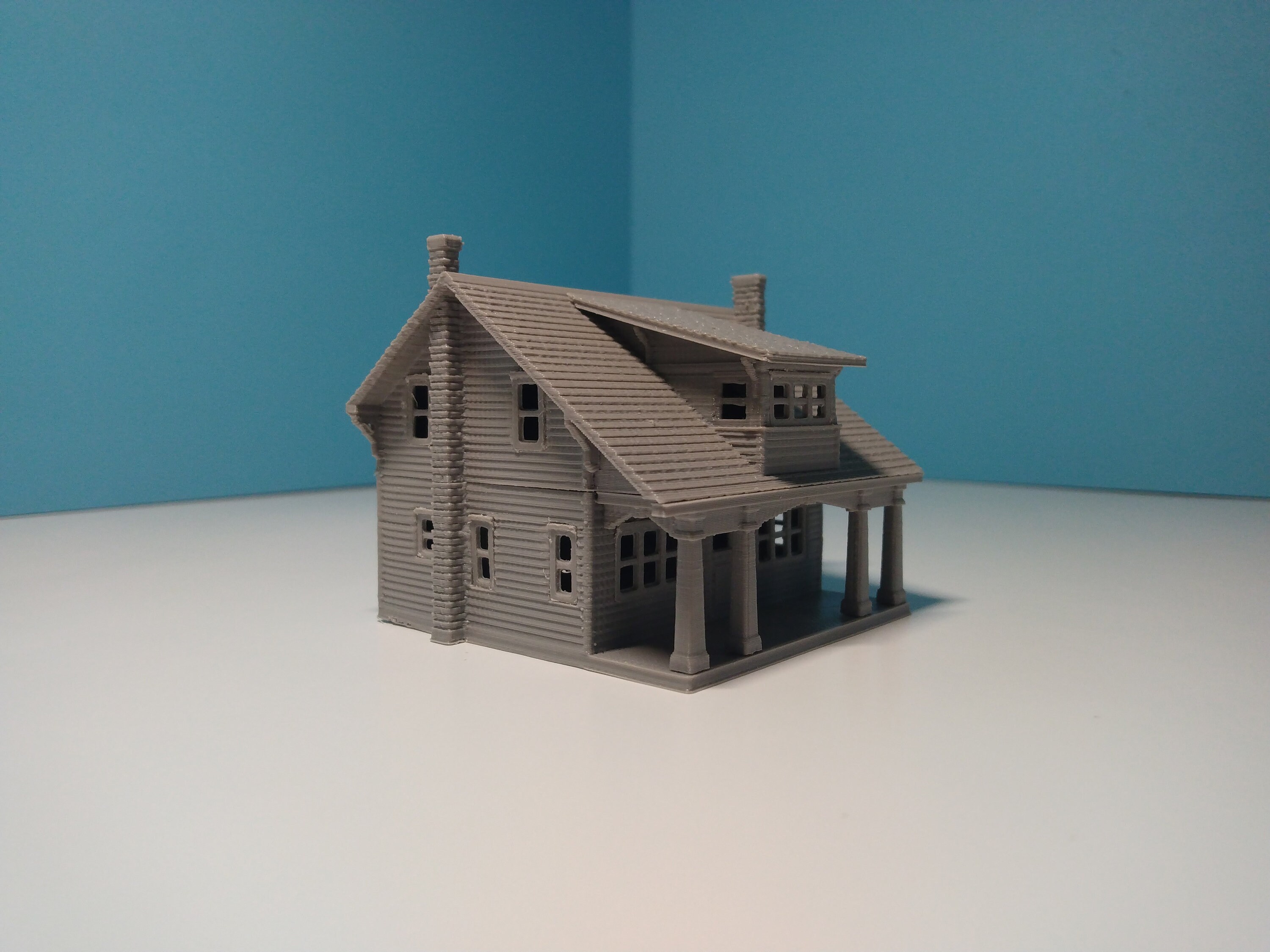 N Scale House 'the Sunbeam' - 3D Printed - Model Train or Diorama - Etsy