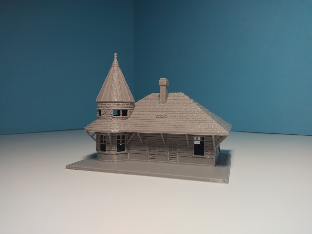 N Scale Historic 'don Station' - 3D Printed - Model Train or Diorama - Etsy