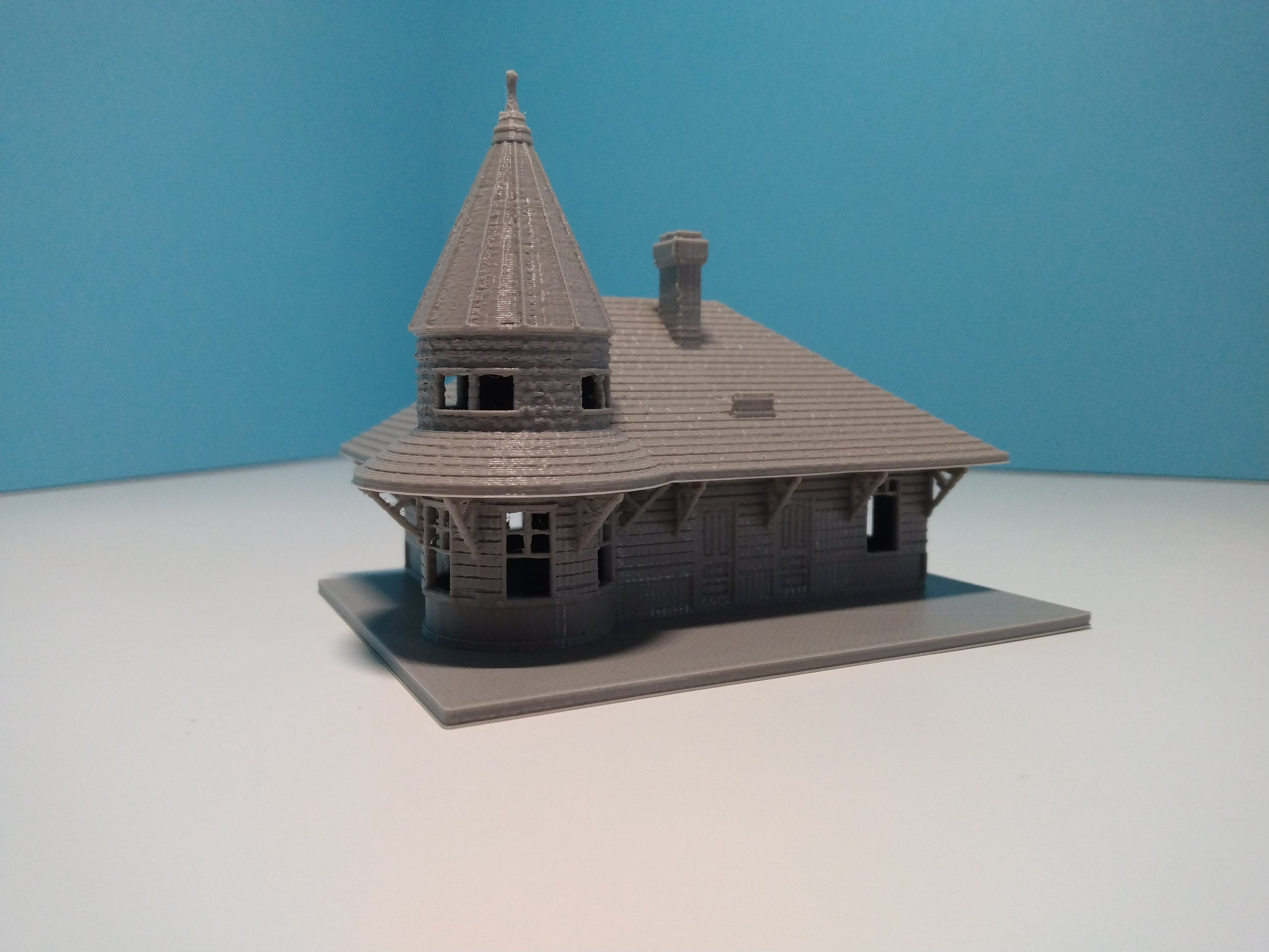 N Scale Historic 'don Station' 3D Printed Model Train or Diorama - Etsy