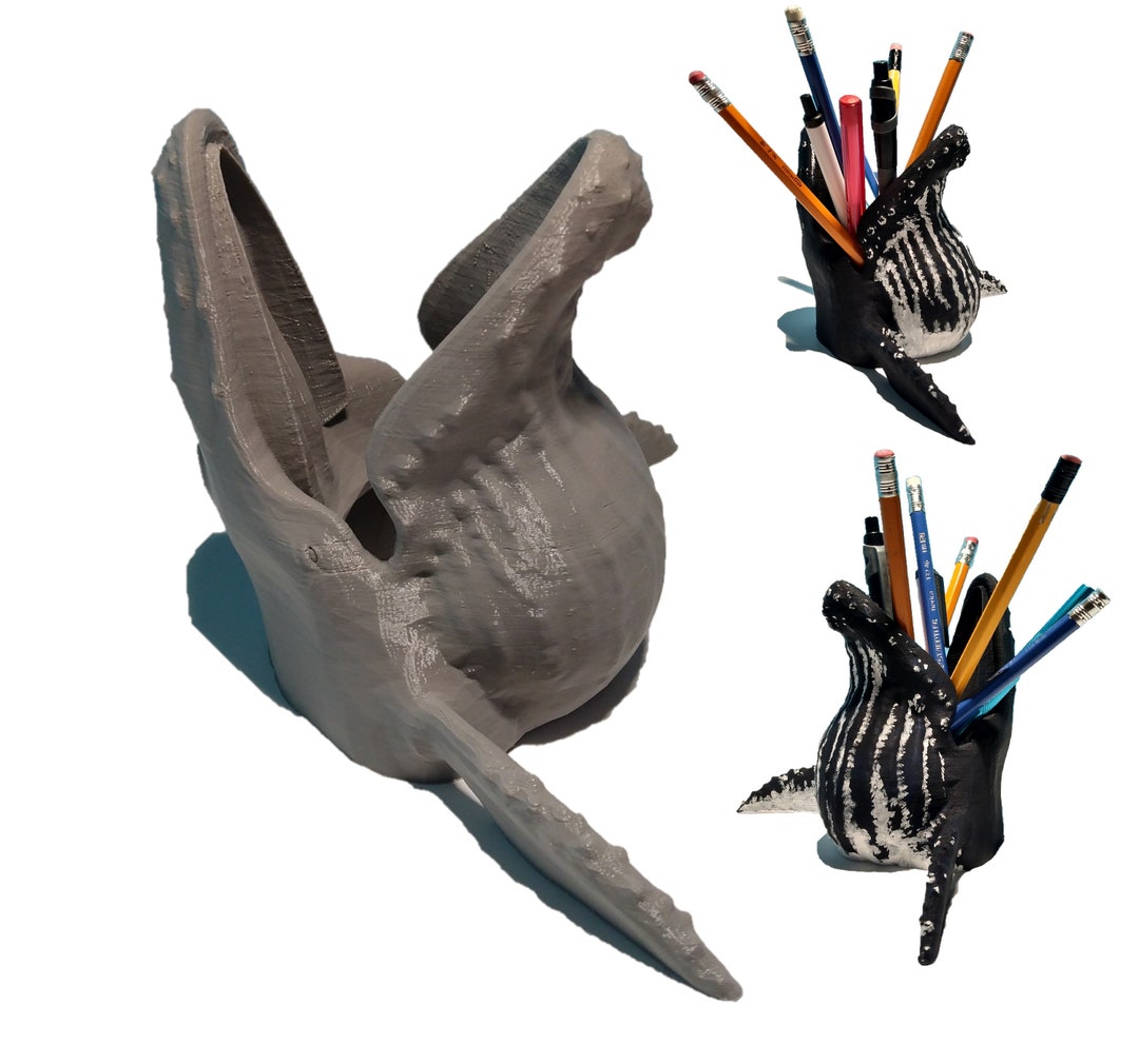 Pen/ Pencil Holder or Small Plant Pot (humpback Whale!) - Etsy