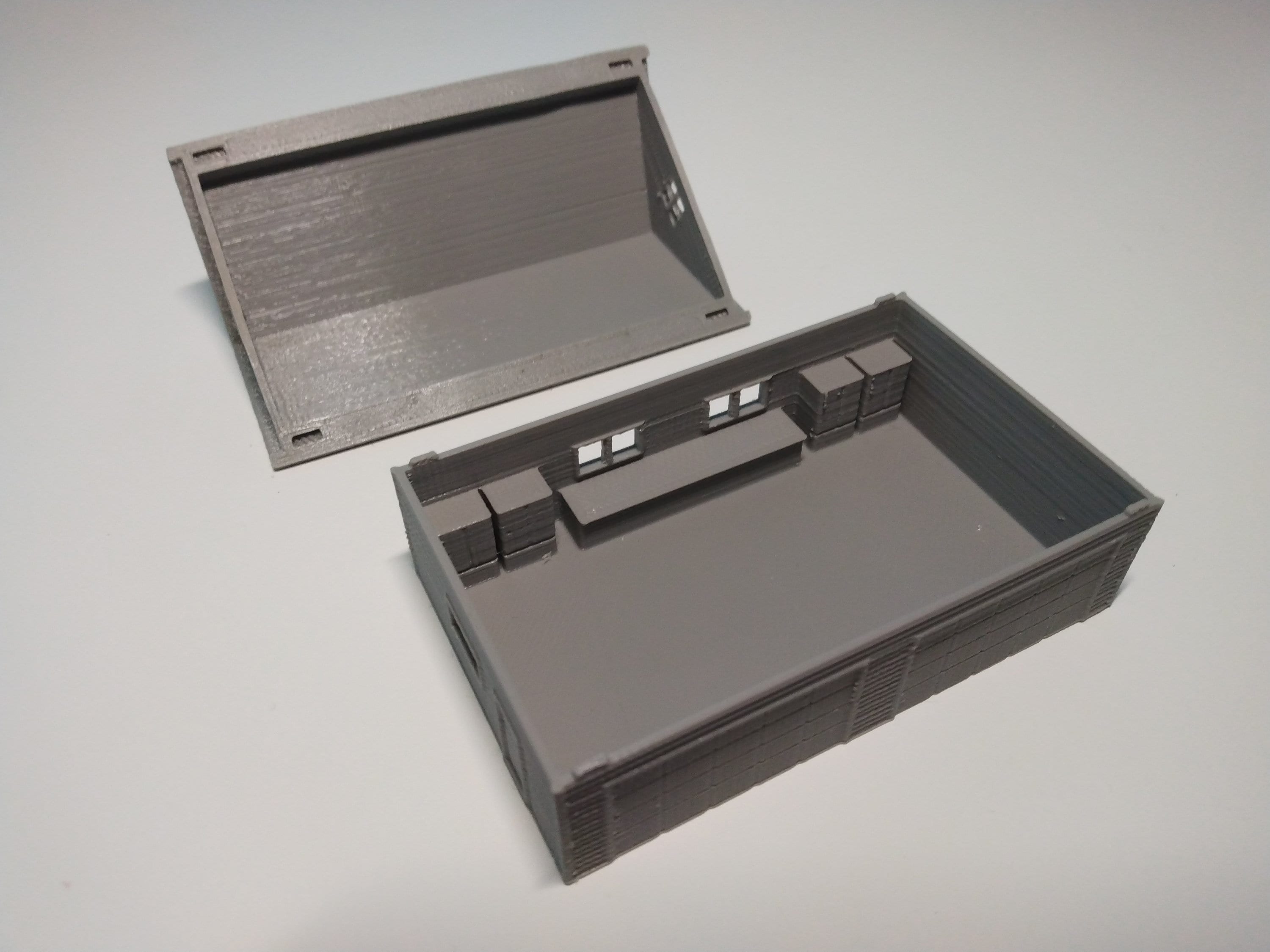 N Scale 4 Car Garage 3D Printed Model Train or Diorama - Etsy