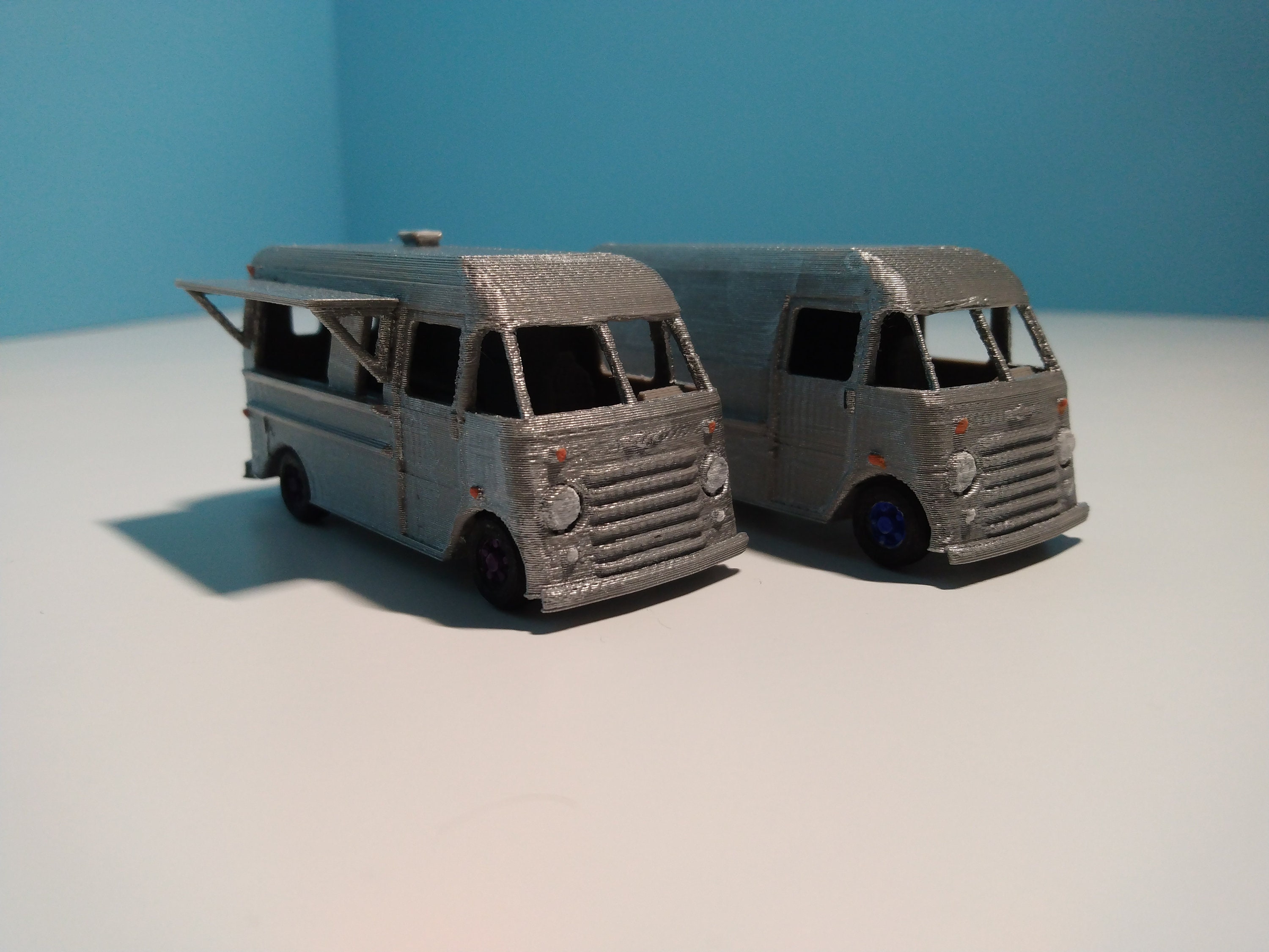 HO Scale 1961 Grumman Olson Kurbside Work Van - 3D Printed - Model ...