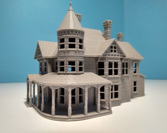 N Scale House Small Ranch Style Customize Your Colors 3D Printed Train ...
