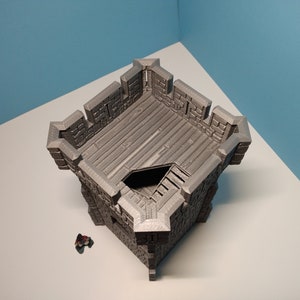 28mm Scale Norman Keep (stonecroft Castle) - STL Files for 3D Printing ...