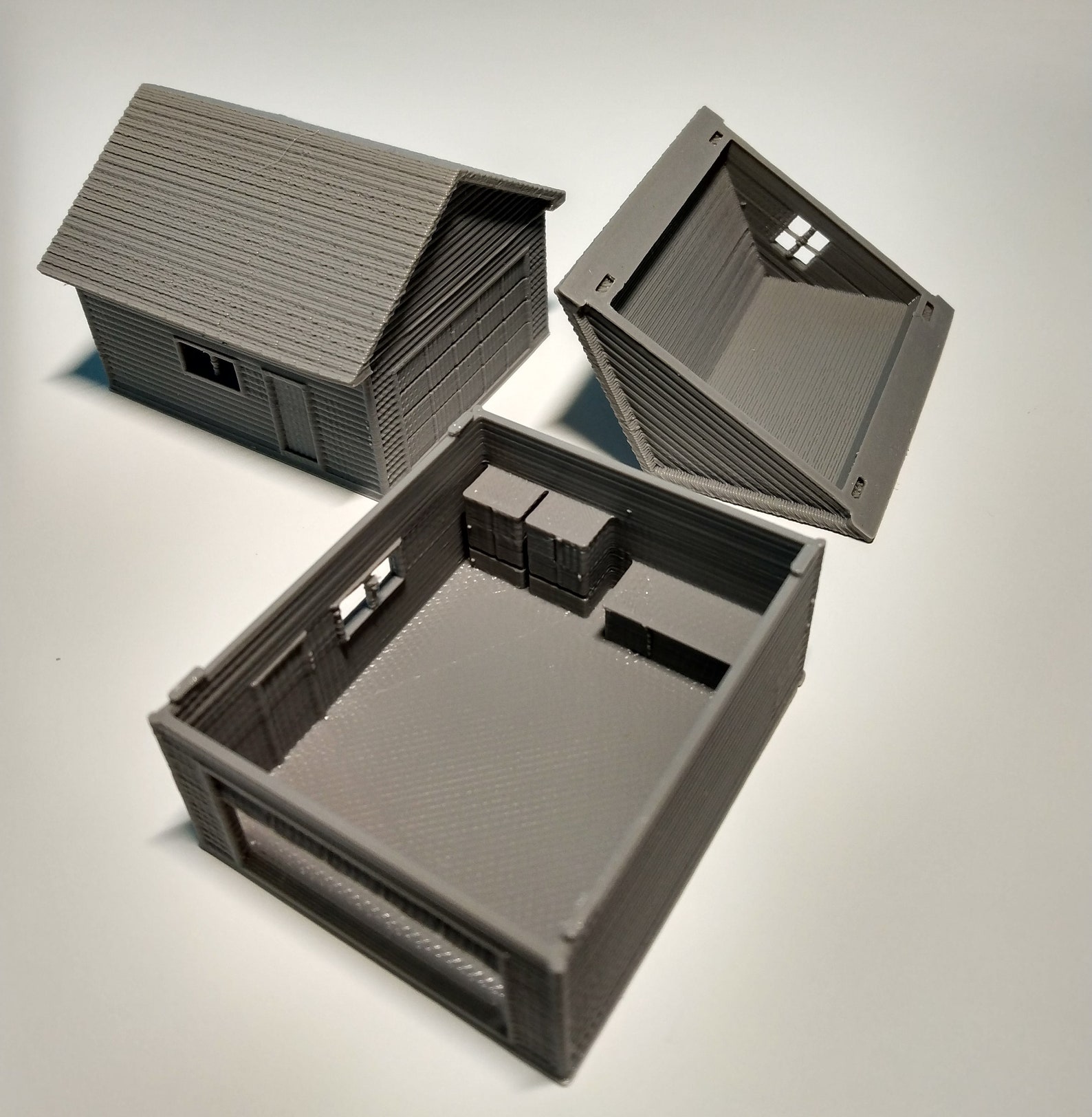 N Scale House 'the Centerpoint' - 3D Printed - Model Train or Diorama ...