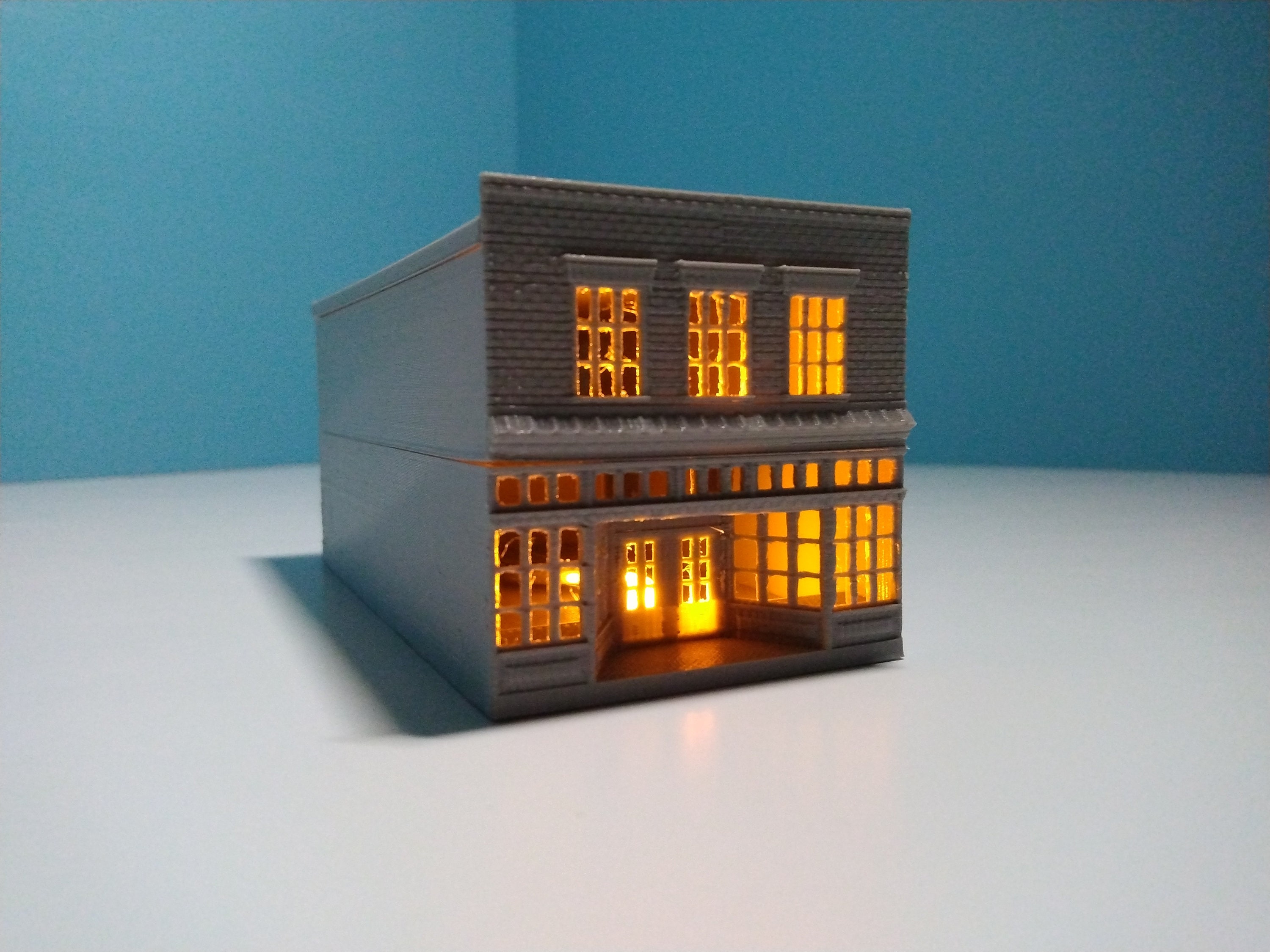 N Scale 'abraham's Store' 3D Printed Model Train or Diorama - Etsy