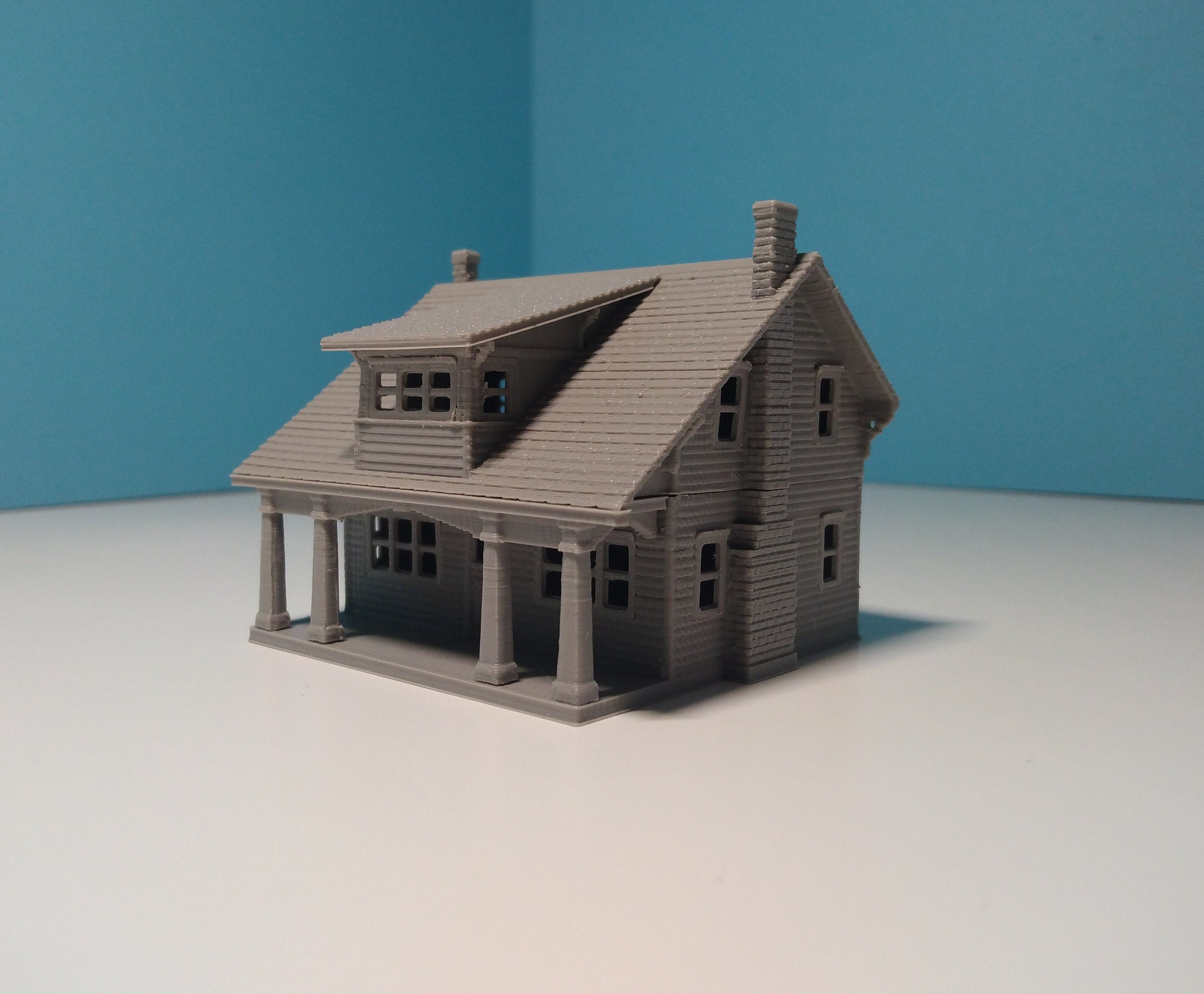 N Scale House 'the Sunbeam' - 3D Printed - Model Train or Diorama - Etsy