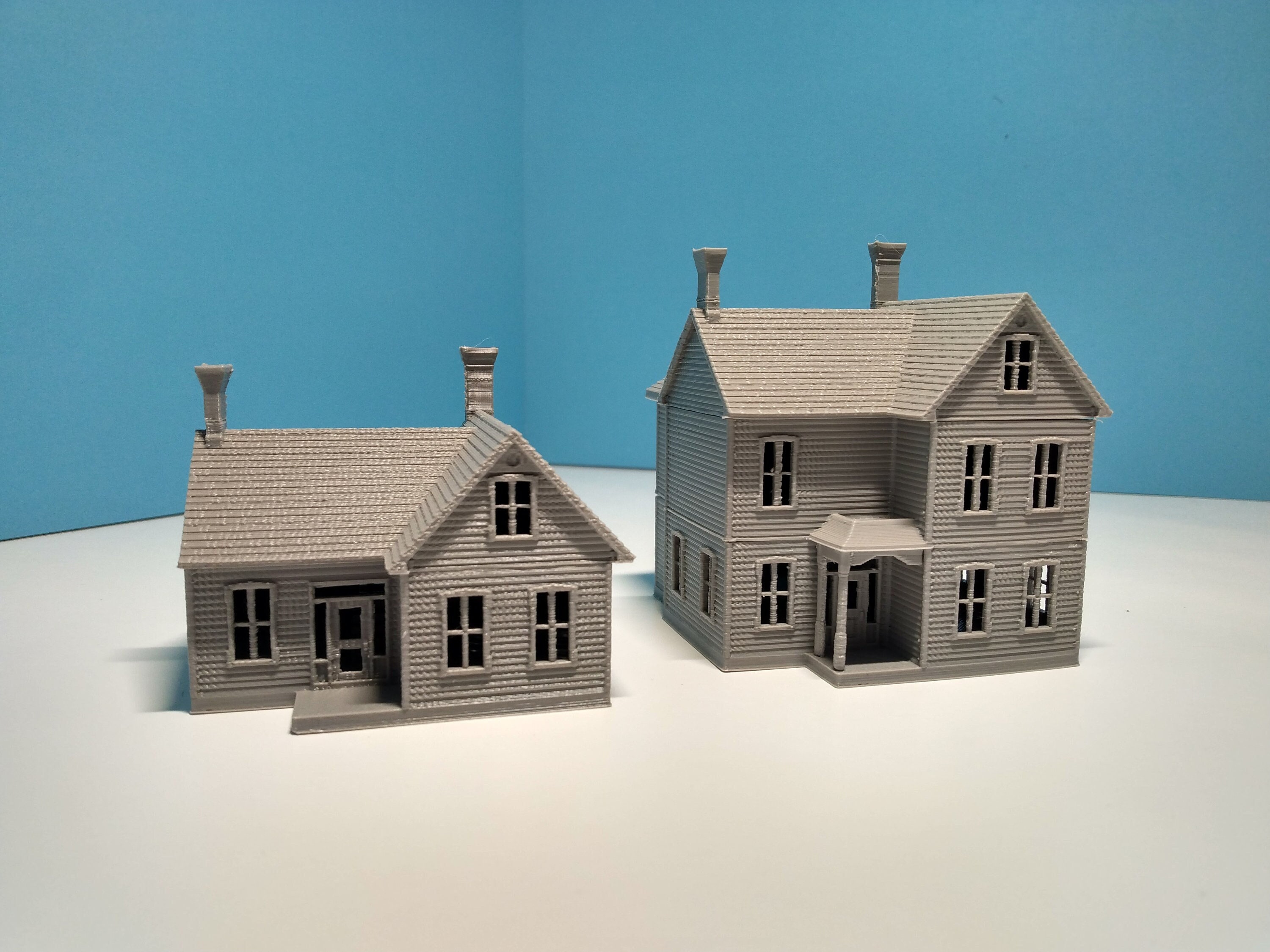 N Scale House 'the Courtland' 3D Printed Model - Etsy Canada