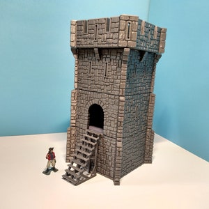 28mm Scale Norman Keep (stonecroft Castle) - STL Files for 3D Printing ...