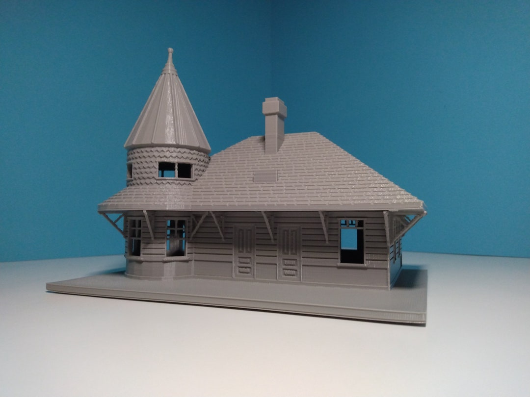 HO Scale Historic 'don Station' 3D Printed Model Train or Diorama - Etsy