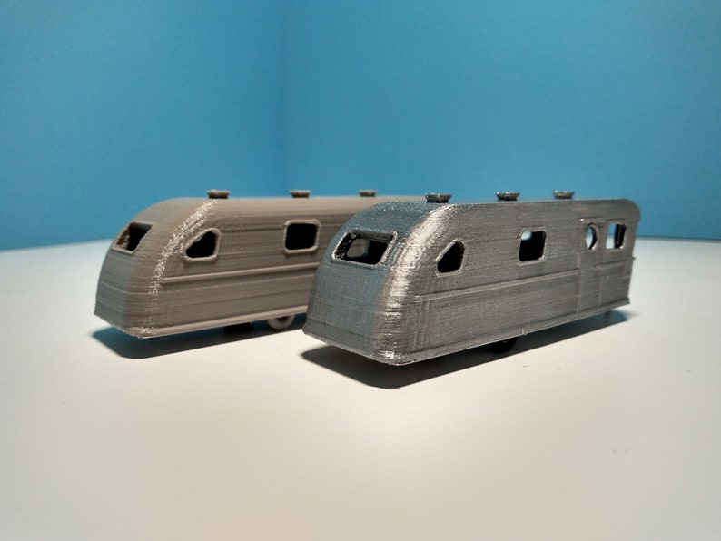 HO Scale Spartan Manor Trailer Coach - 3D Printed - Model Train or ...