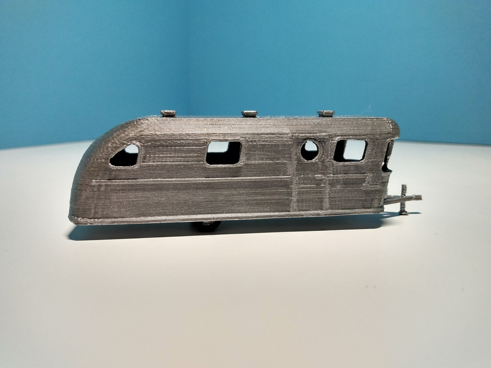 HO Scale Spartan Manor Trailer Coach (x2) - 3D Printed - Model Train or ...