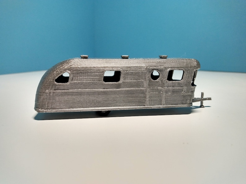 HO Scale Spartan Manor Trailer Coach - 3D Printed - Model Train or ...