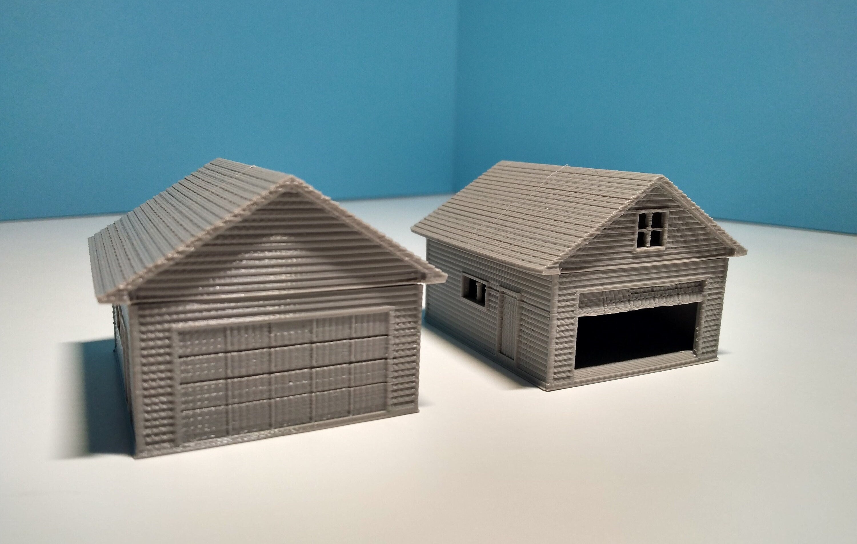 N Scale Garage 3D Printed Model Train or Diorama - Etsy