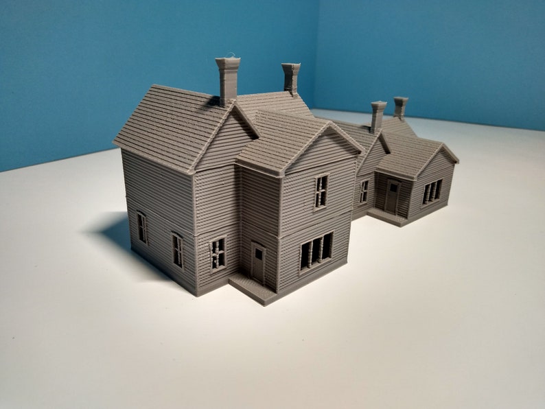 N Scale House 'the Courtland' STL Files: 3D Printing Model Train ...