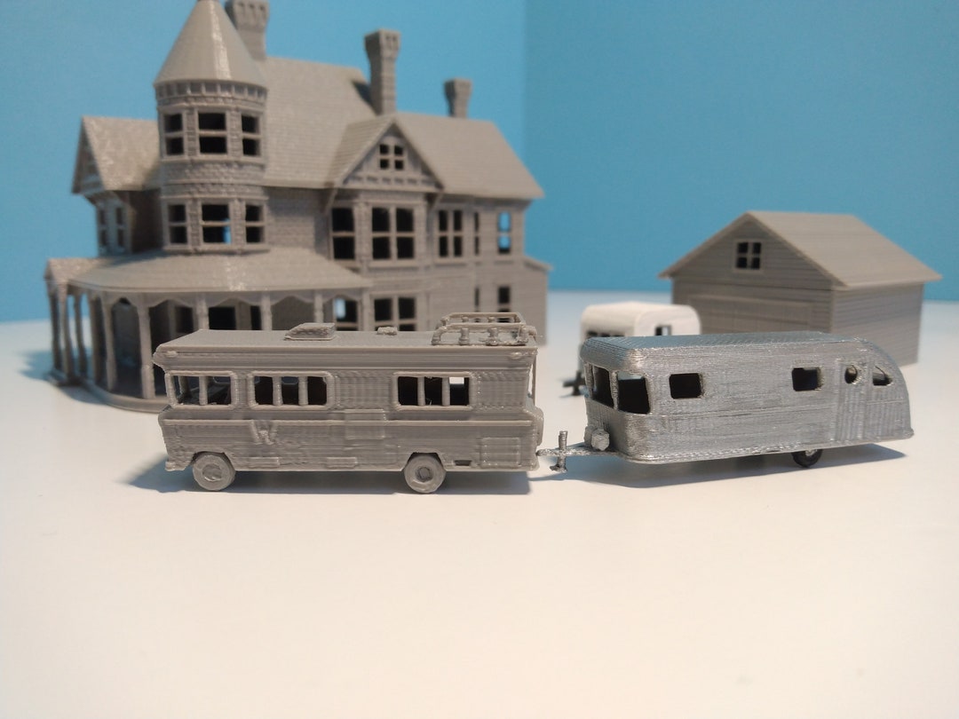 N Scale Scenery 'vacationpack 1' - 3D Printed - Model Train or Diorama ...