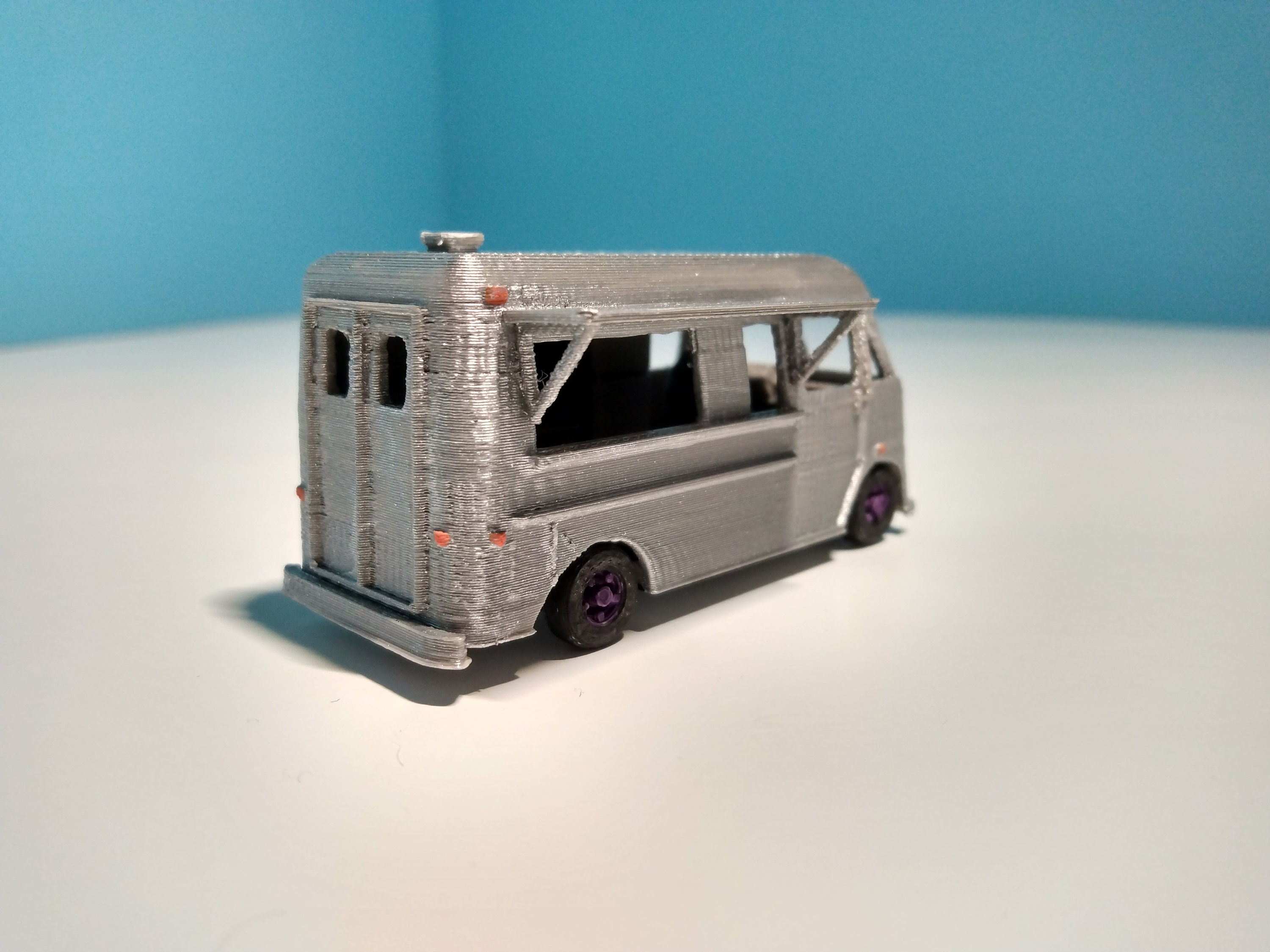 HO Scale 1961 Grumman Olson Kurbside Work Van - 3D Printed - Model ...