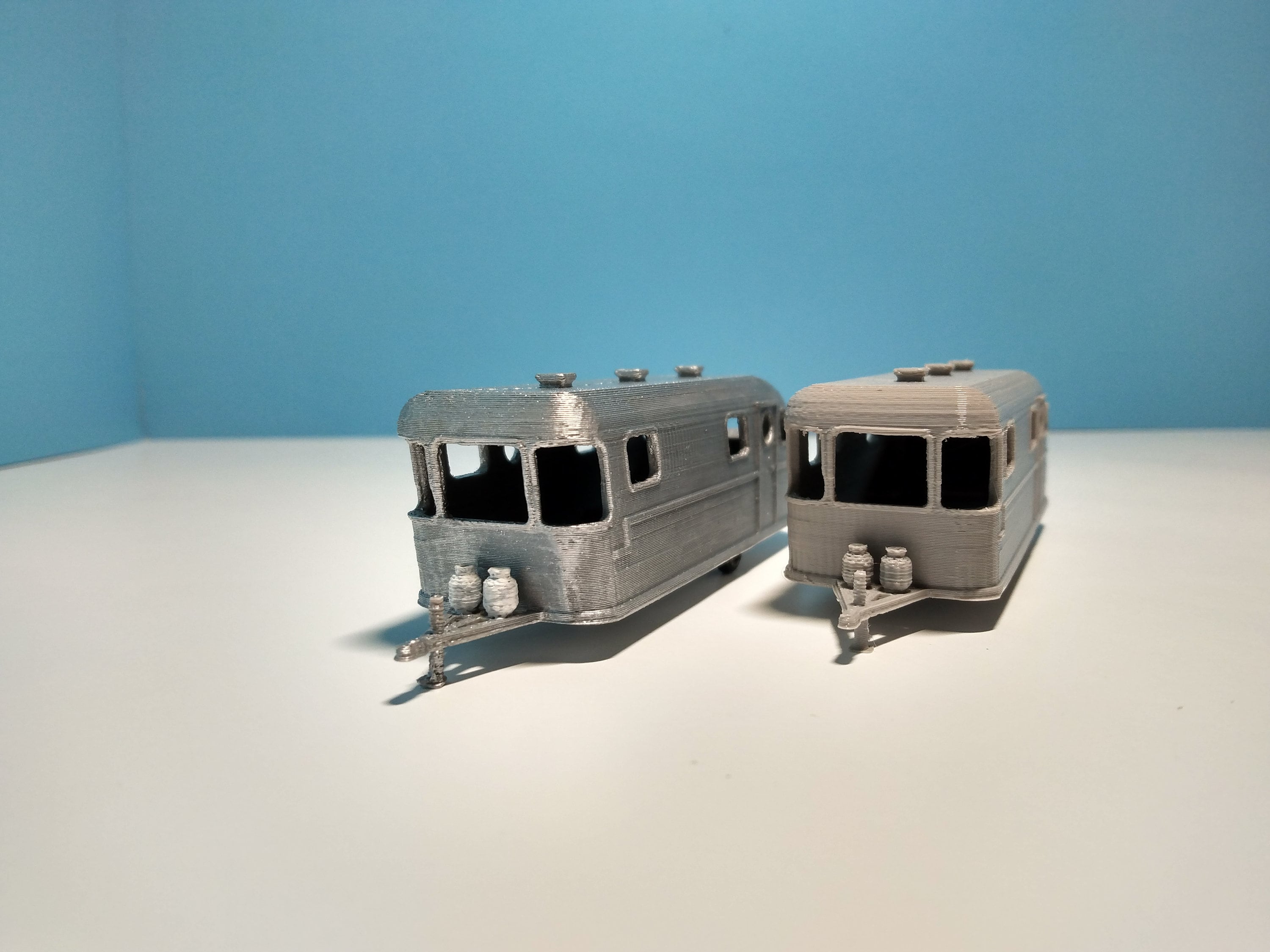 HO Scale Spartan Manor Trailer Coach 3D Printed Model Train or Diorama ...