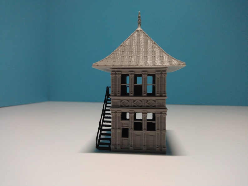 N Scale Railroad 'tower C' 3D Printed Model Train - Etsy