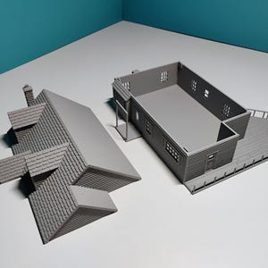 HO Scale House 'the Centerpoint' - 3D Printed - Model Train or Diorama ...