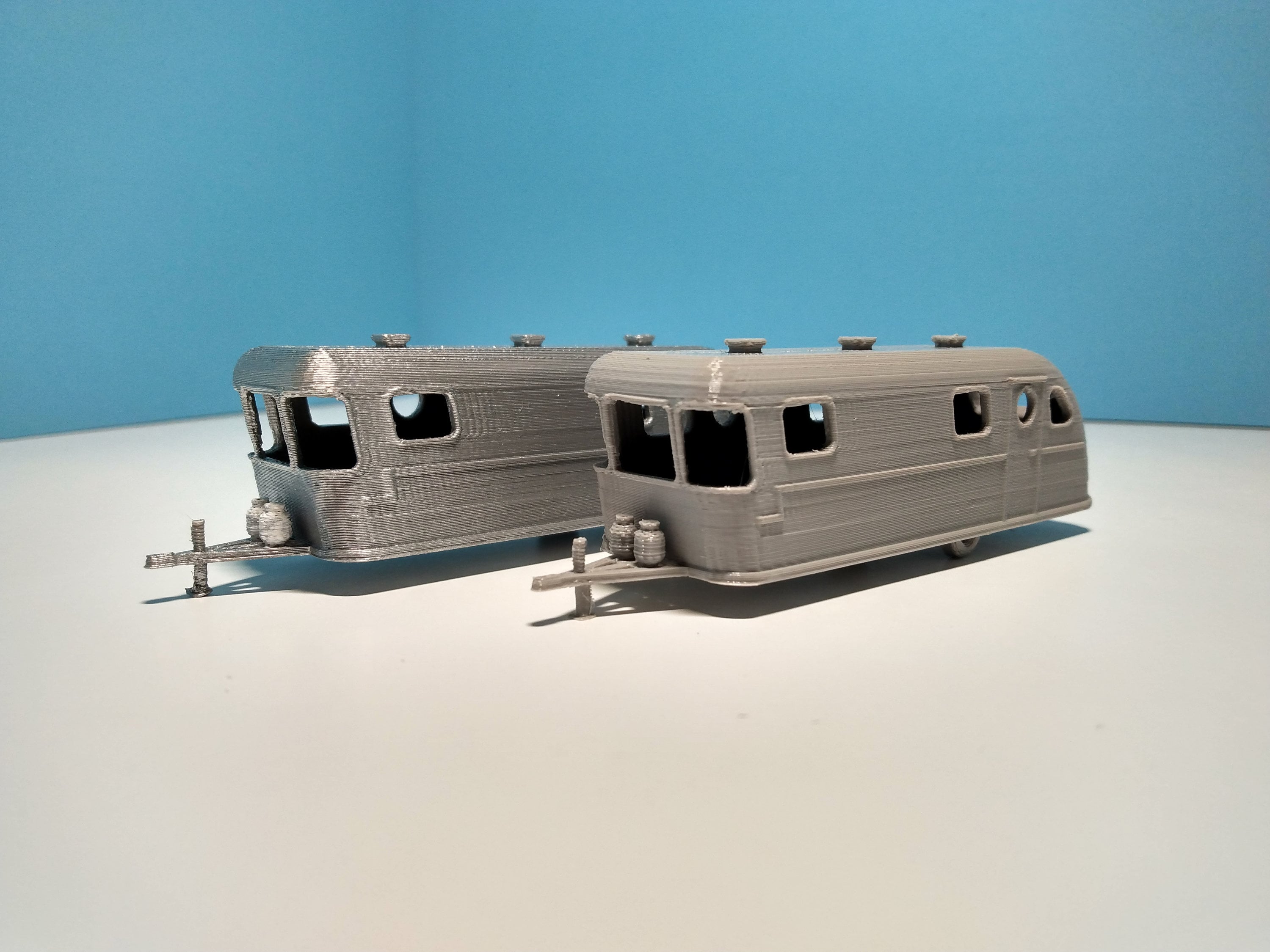 HO Scale Spartan Manor Trailer Coach 3D Printed Model Train or Diorama ...