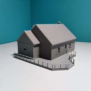 HO Scale House 'the Centerpoint' - 3D Printed - Model Train or Diorama ...