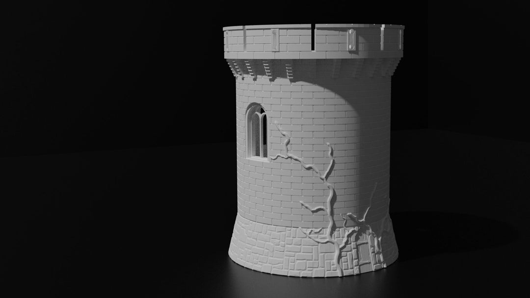 28mm Scale Gosford Castle Keep - STL Files for 3D Printing (digital ...