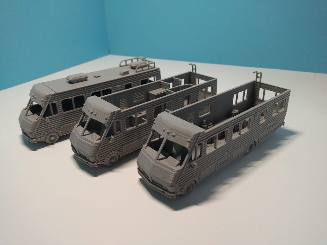 HO Scale Motor Home Fleetwood Bounder 1986 - 3D Printed - Model Train ...