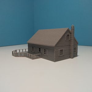 N Scale House 'the Centerpoint' - 3D Printed - Model Train or Diorama ...