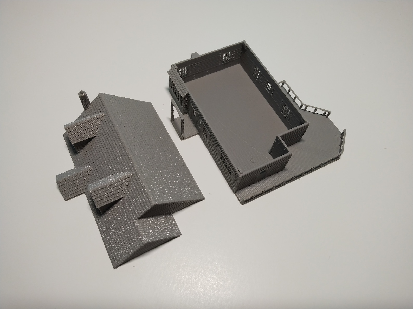 N Scale House 'the Centerpoint' - 3D Printed - Model Train or Diorama - Etsy