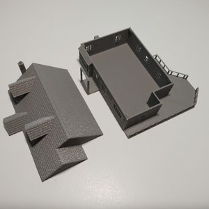 N Scale House 'the Centerpoint' - 3D Printed - Model Train or Diorama ...