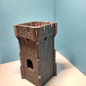 28mm Scale Norman Keep (stonecroft Castle) - STL Files for 3D Printing ...