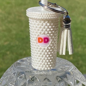 Starbucks Inspired Keychains Dunkin' Donuts - Etsy