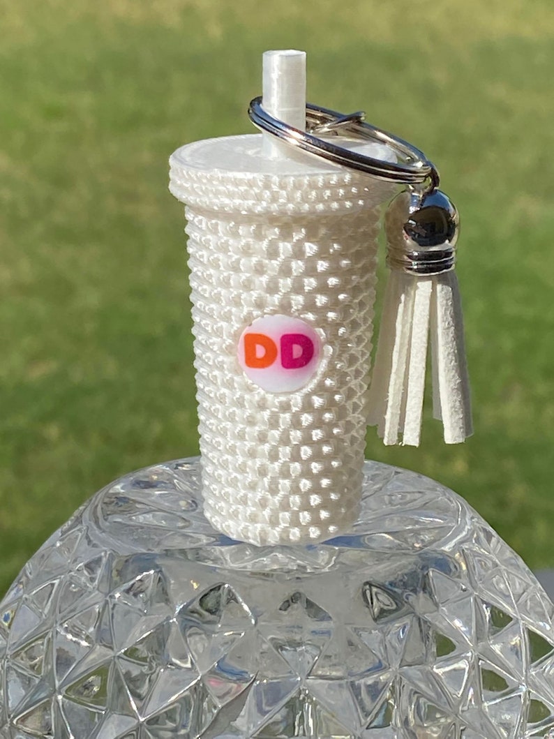 Starbucks Inspired Keychains Dunkin' Donuts - Etsy