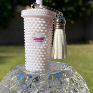 Starbucks Inspired Keychains Dunkin' Donuts & Krispy Kreme - Etsy