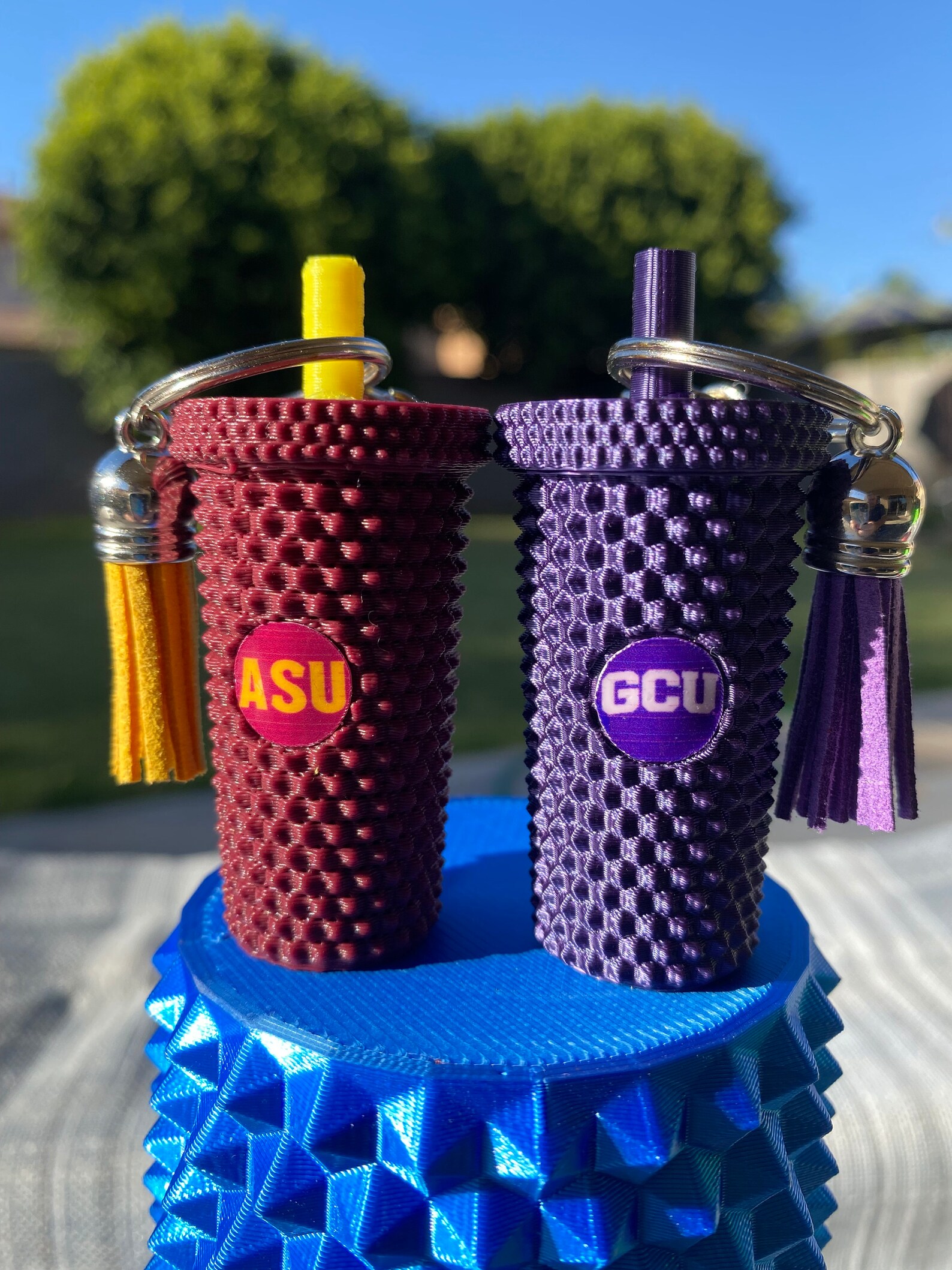 Starbucks College Keychains Uofa University of Arizona - Etsy