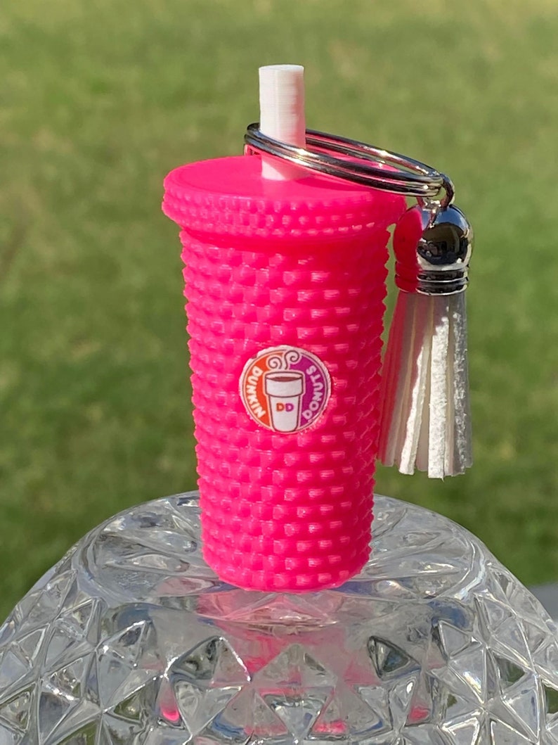 Starbucks Inspired Keychains Dunkin' Donuts - Etsy