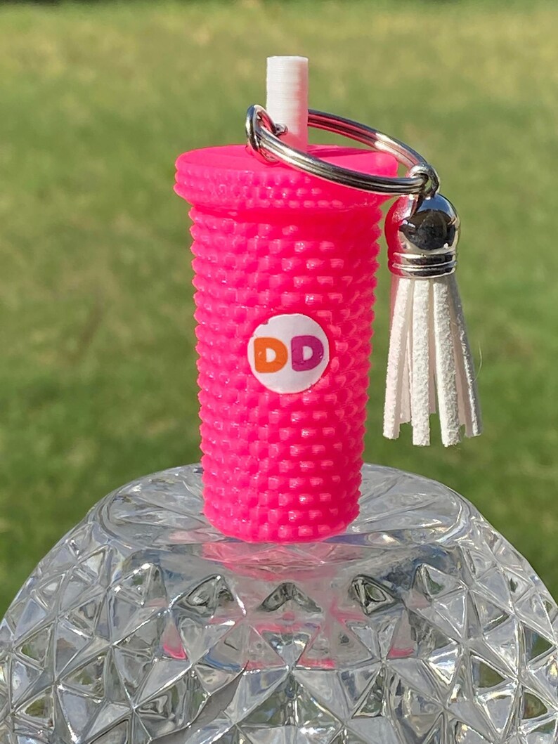Starbucks Inspired Keychains Dunkin' Donuts - Etsy