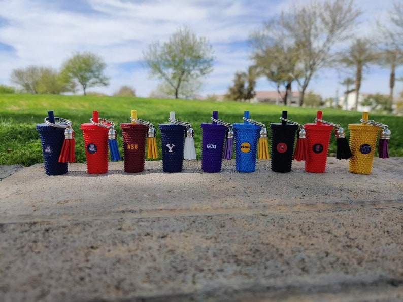 Starbucks College Keychains Uofa University of Arizona - Etsy